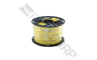 POOL360 | 500' #14 Roll Yellow THHN Solid Wire