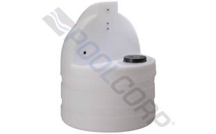 POOL360 | White Translucent Chemical Tank 15 gals for Classic and Econ ...