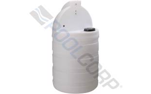 POOL360 | White Translucent Chemical Tank 30 gals for Classic and Econ ...