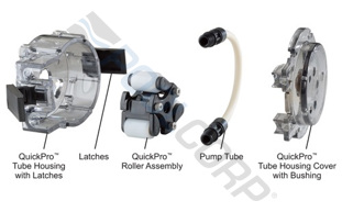 POOL360 | #2 Santoprene® QuickPro Pump Head Service Kit for Classic Series Pumps