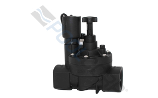 POOL360 | 1" Plastic Valve with 24V Solenoid and Flow Control
