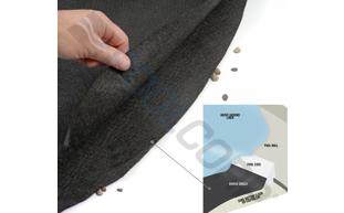 POOL360 | 18' x 33' Oval Armor Shield Liner Floor Pad