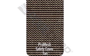 POOL360 | 18' x 34' Tan ProMesh Rectangular Safety Cover for 16' x 32' Pool