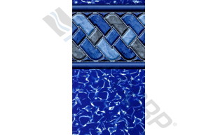 POOL360 | 27' Round 52" Wall Bayview Unibead Above Ground Pool Liner
