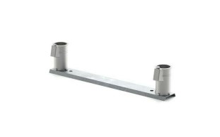 POOL360 | 4" Aluminum Double Socket Anchor with 20" Channel