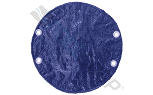 POOL360 | Royal 27' Blue/Black Round Solid Winter Pool Cover for Above Ground Pool
