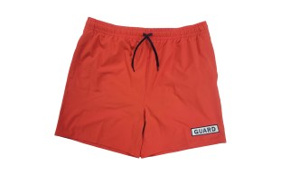 POOL360 | Red XXL Guard Deck Shorts