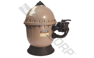 POOL360 | 23" S200 Series Side Mount Sand Filter with 1.5" VariFlo ...