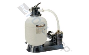 POOL360 | 21" Diameter 2.2 SqFt Pro Series Sand Filter System with Hose Kit