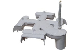 POOL360 | ProGrid™ Vertical Grid D.E. Filter Top Collector Manifold with Flex Air Relief