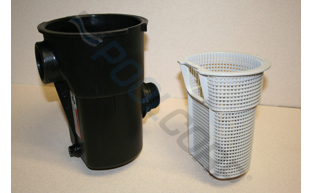 POOL360 | PowerFlo Strainer Housing with Basket