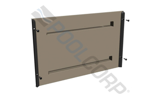 POOL360 | 250K FD Series Gray Front Access Door Assembly