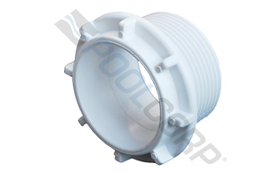 POOL360 | White Universal Wall Fitting