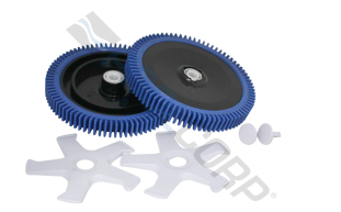 POOL360 | Blue Metal Rear Wheel Kit