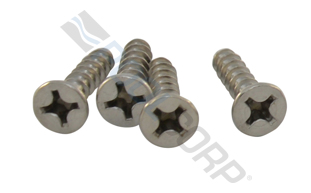 POOL360 | Inlet Fitting Face Plate Screw Set 4 Pack