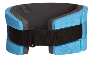 POOL360 | Medium Blue Easy-Close Wave Belt with Velcro Closure
