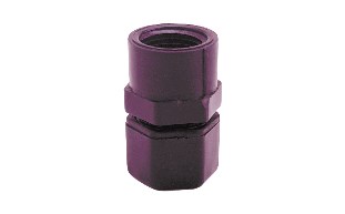 POOL360 | Parker Hannifin | 3/8" x 1/4" Black Polypropylene Connector - Tube x Female NPT