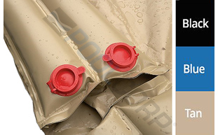 POOL360 | 8' Blue Double Chamber Water Bag