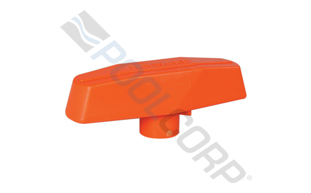 POOL360 | 4" Orange True Union Ball Valve PVC Handle