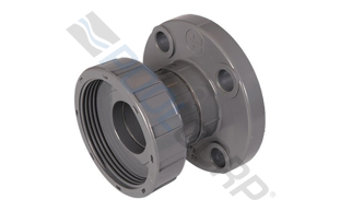 POOL360 | 2" PVC Flanged End Connector with Assembly Nut