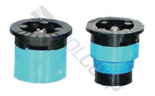 POOL360 | 10' Blue Half Low Angle Fixed Arc Spray Nozzle