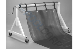 POOL360 | 4 Single Tube Commercial Reel System for 21 ft to 24 ft Pool ...