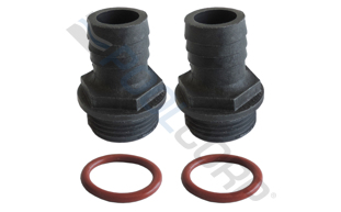 POOL360 | Double Barrel Heater Gasket Set with O-Rings