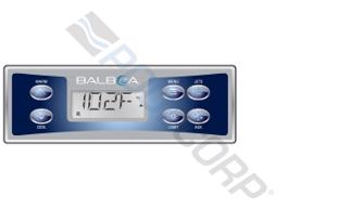 POOL360 | 6.32" x 2.25" TP500 Spasides - Rectangle Control Panel