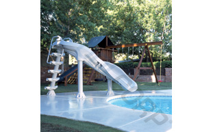 POOL360 | Summit Gray X-Stream 2 Right/Left Complete Slide