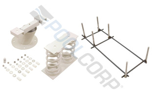 POOL360 | 6' Earth Baja Steel Diving Base and Coil Spring