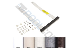 POOL360 | 6' Light Gray Techni-Spring Assembly with Hardware