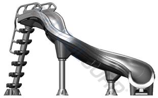 POOL360 | Adrenaline Complete Right Turn Slide