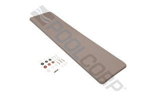 POOL360 | 6' Tan Duro-Spring Diving Board with Matching Tread