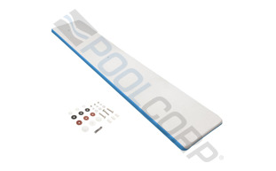 POOL360 | 8' Blue Duro-Spring Diving Board with White Tread