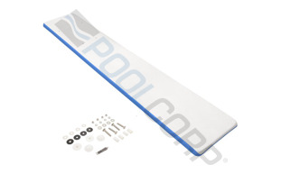 POOL360 | 8' Blue Baja Diving Board with White Tread