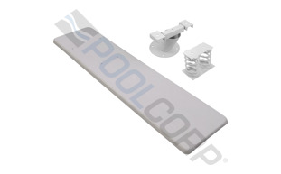 POOL360 | 6' Grey Baja Diving Board with Matching Tread