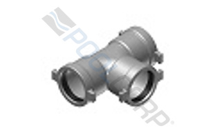 POOL360 | 4" x 3" x 2" Ductile Iron IPS Tee