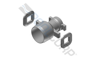 POOL360 | 6" x 3" Bell x Bell Ductile Iron IPS Reducer