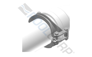 POOL360 | 6" Ductile Iron IPS Fitting to Pipe Joint Restraint Clamshell ...