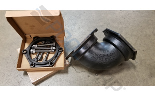 POOL360 | 8" Ductile Iron IPS 90° Bend Elbow MJ