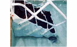 POOL360 | Aqua Step Replacement Safety Side Guard for 4-5 Step Stairs