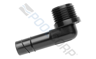 POOL360 | .5" Male Thread x Insert Spiral Barb Elbow
