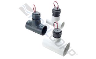 POOL360 | FCT Tee Fitting for Flow-Sync Sensor SCH40 4" Slip x Slip