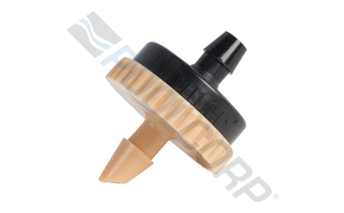 POOL360 | Tan Point-Source Drip Emitter Self-Piercing 1/4" Barb 4.0 GPH ...