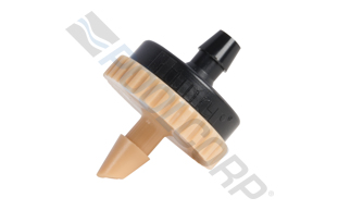 POOL360 | Tan Point-Source Drip Emitter Self-Piercing 1/4" Barb 4.0 GPH ...