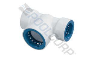 POOL360 | 0.75" x 1" PVC-Lock® Bullhead Tee