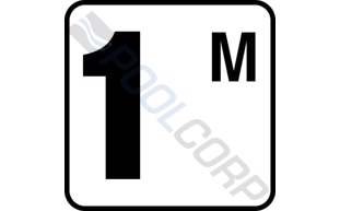 POOL360 | 6" x 6" Metric-1 with M MM Series Non-Skid Vinyl Stick-On ...