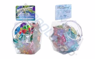 POOL360 | Fishbowl Display with 50-1/2 oz Assorted Pillow Packets