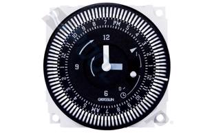 POOL360 | FMI 24-Hour Electromechanical Panel Mount Timer Module 120V 21A