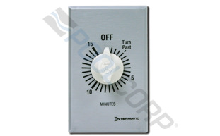 POOL360 | FF Silver Spring Wound 15-Min Countdown Timer 125-277V 50/60Hz